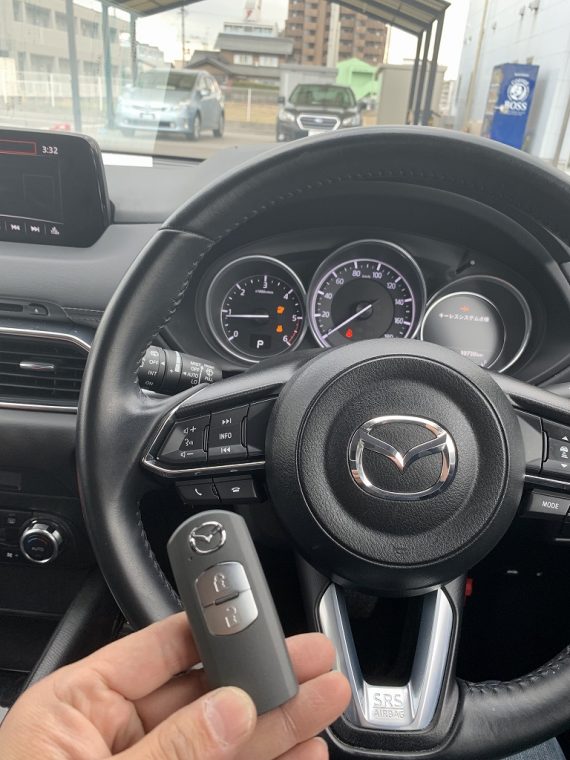 【岐阜県H29年式マツダCX-5鍵紛失作成お任せ下さい】岐阜市加納新本町・鍵の専門店さかえロック ｜2021.1.29 ｜岐阜県岐阜市｜鍵の ...