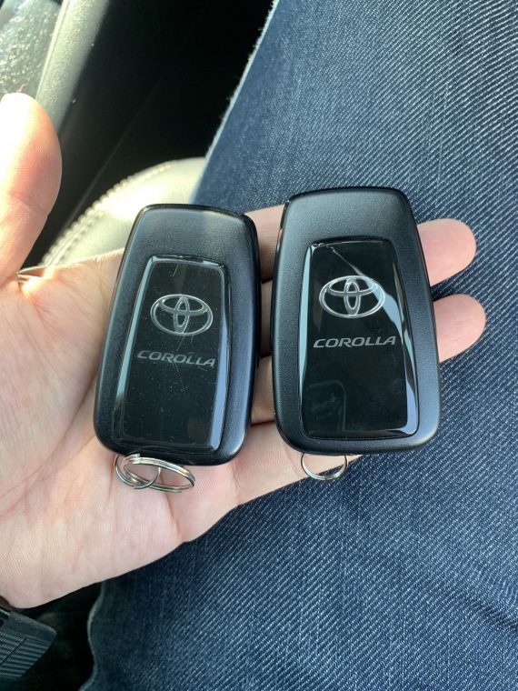 【トヨタ】カローラツーリング（R1年式・ZWE21）のスマートキーの作成・岐阜市加納・鍵の専門店さかえロック ｜2023.11.11 ｜岐阜県 ...